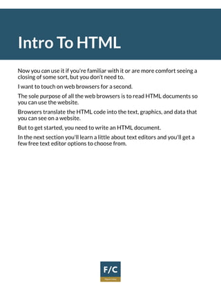 HTML Tutorial | PDF
