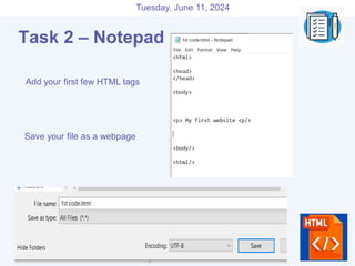 Website creation how to write html code to create websites | PPT