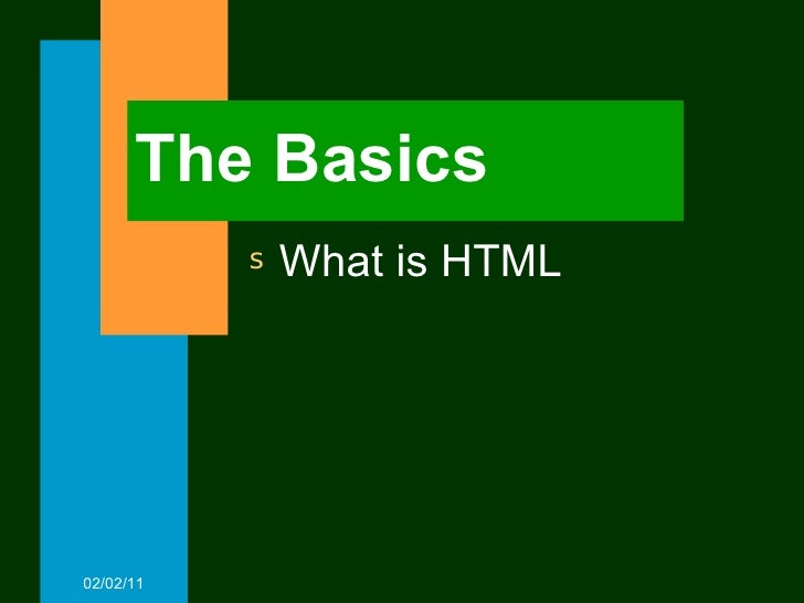 Html2 Intro