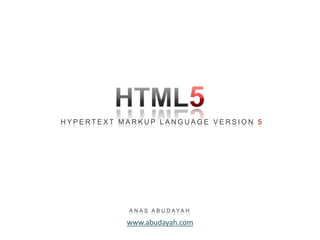 What is HTML5? | PPT