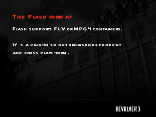 Html5 vs Flash video | PPT