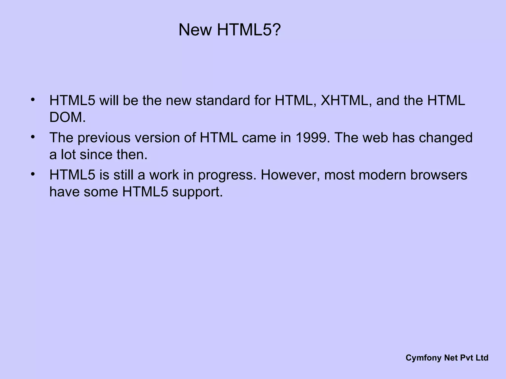 Html5 -- By Vijay Muragan | PPT