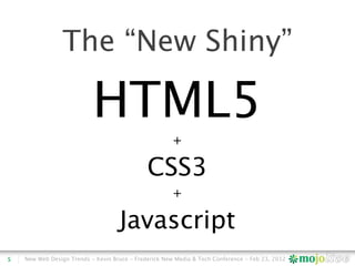Web Design Trends - the Do's and Don'ts of using HTML5 | KEY | Web Design and HTML | Internet