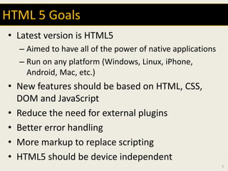 Html 5 | PPT