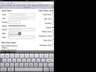 5 Cool Things you can do with HTML5 and APEX | PPT