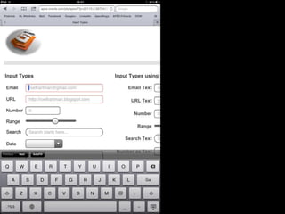 5 Cool Things you can do with HTML5 and APEX | PPT