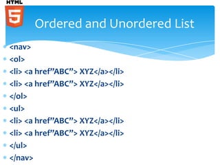 Html5 Basic Structure | PPT