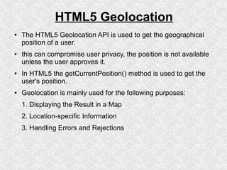 Html5 | ODP