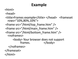 Html5 | PPTX | Web Design and HTML | Internet