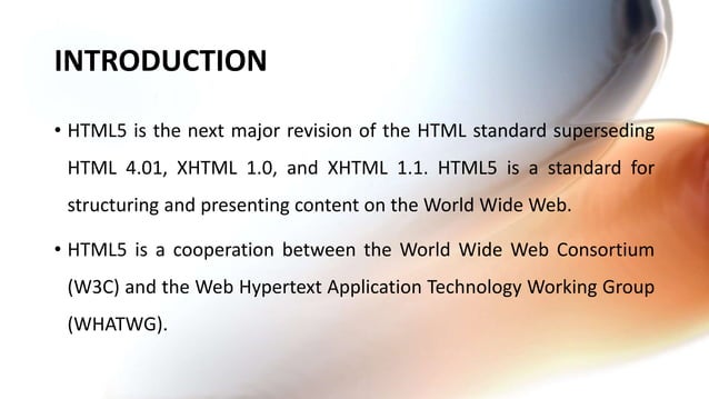 Html 5 | PPT