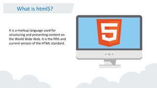 HTML5 - A Boon For New Age Technology Users | PPT
