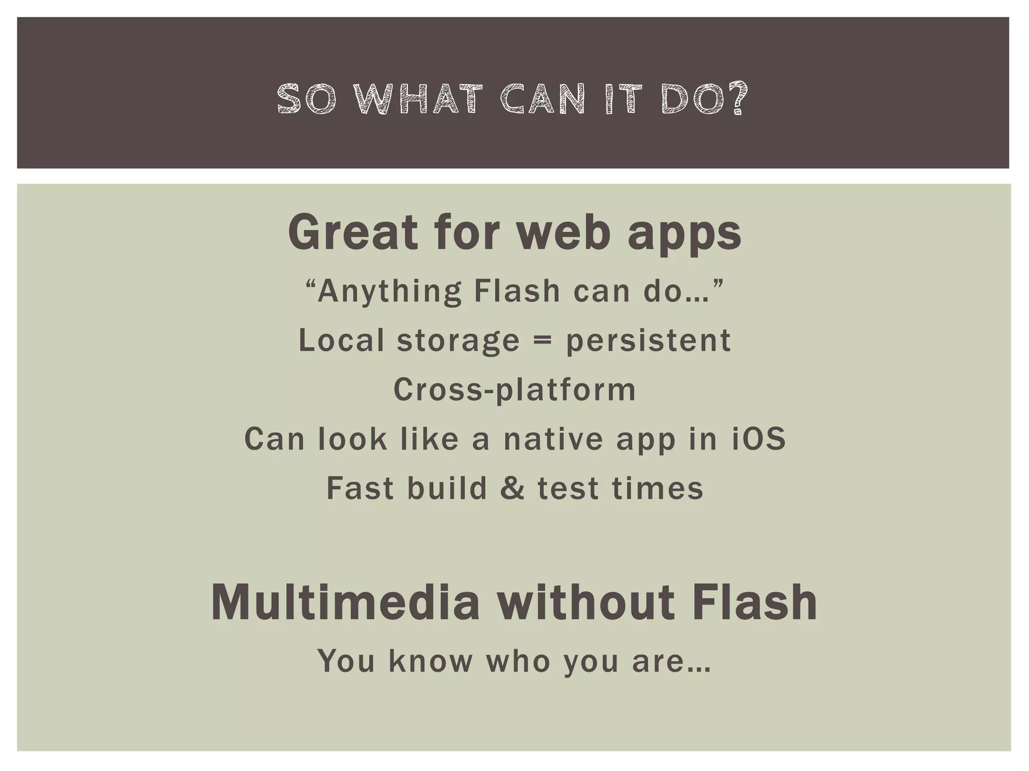 HTML5: a quick overview | PPT