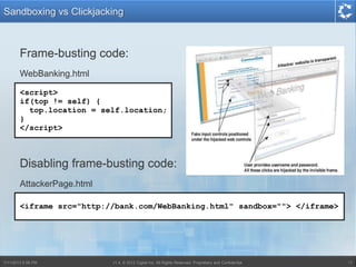 Html5: attack and defense | PPT
