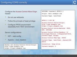 Html5: attack and defense | PPT