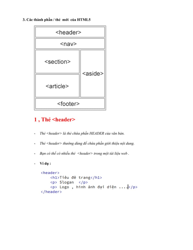 Tài liệu HTML5-CSS3 | PDF