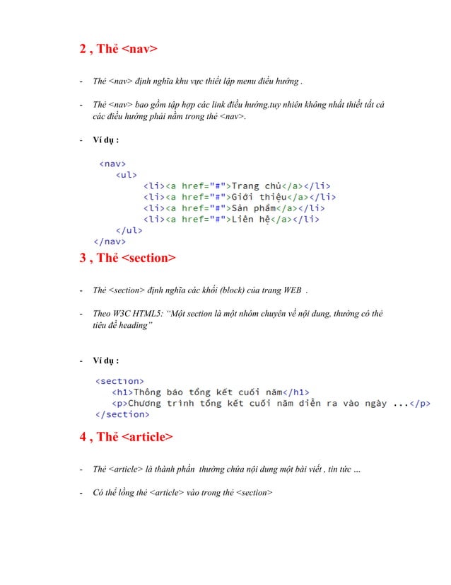 Tài liệu HTML5-CSS3 | PDF