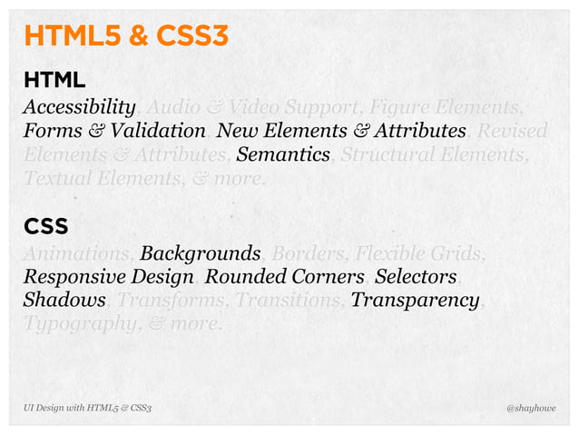 UI Design with HTML5 & CSS3 | PDF