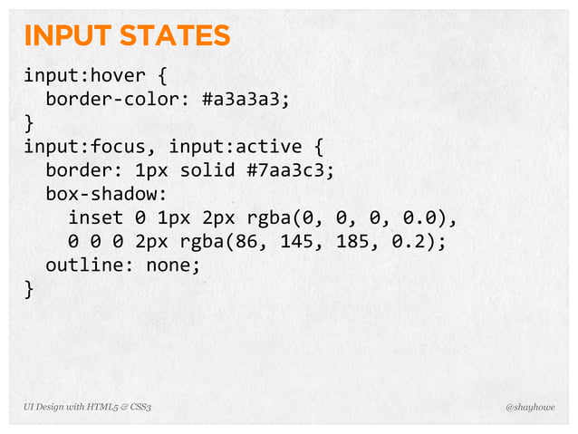 UI Design with HTML5 & CSS3 | PDF