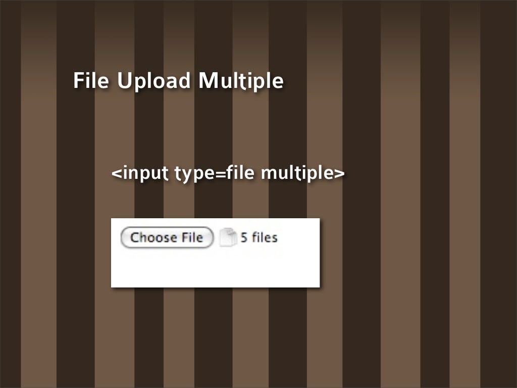 File Upload Multiple
