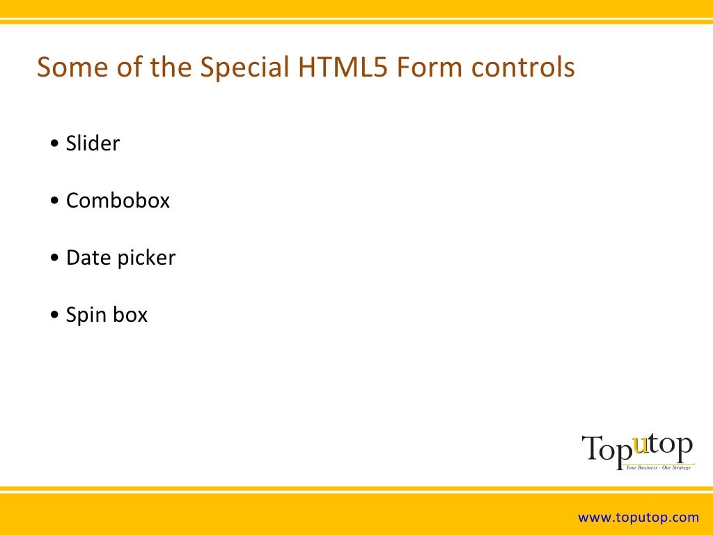HTML5 Features and Uses