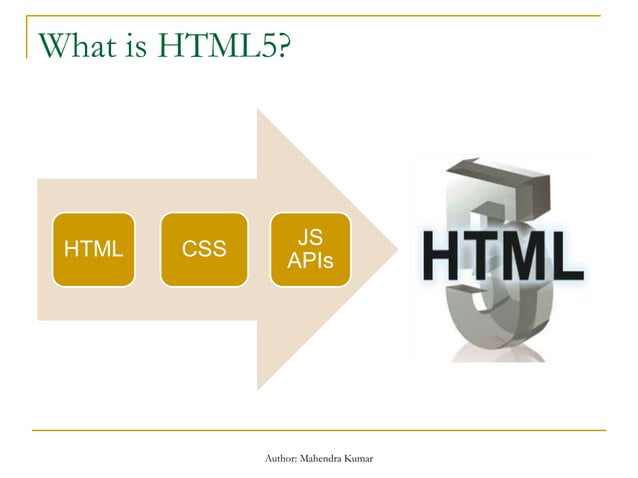 Html 5 introduction | PPT