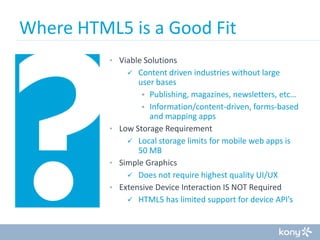 HTML5: Next Generation Web Development | PPT