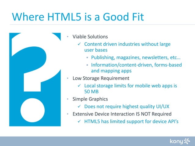 HTML5: Next Generation Web Development | PPT