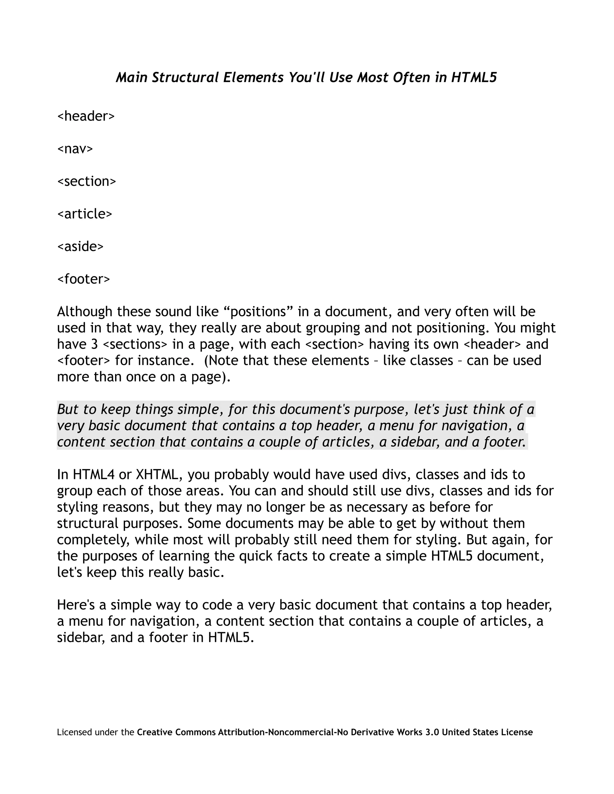 Html5 quick-learning-quide | PDF