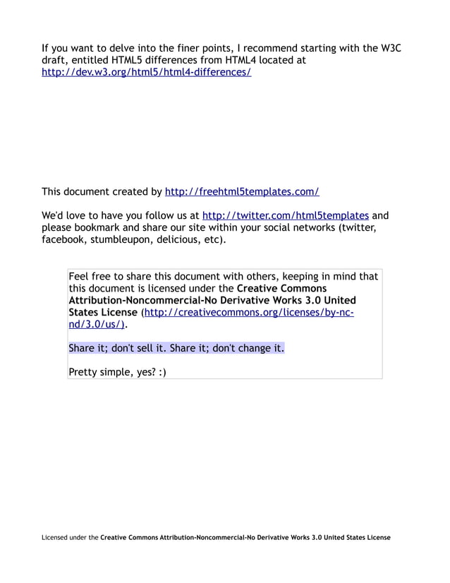 Html5 quick-learning-quide | PDF