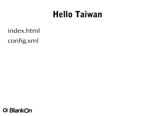 HTML5 on Linux Desktop | PPT