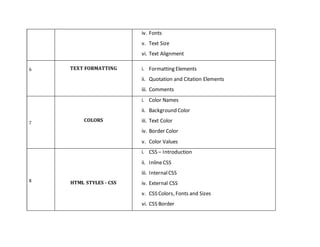 Html 5 Tags - Beginners | DOC | Web Design and HTML | Internet