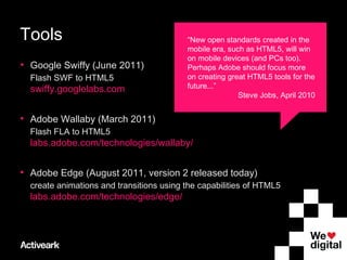 HTML5 vs Flash | PPT