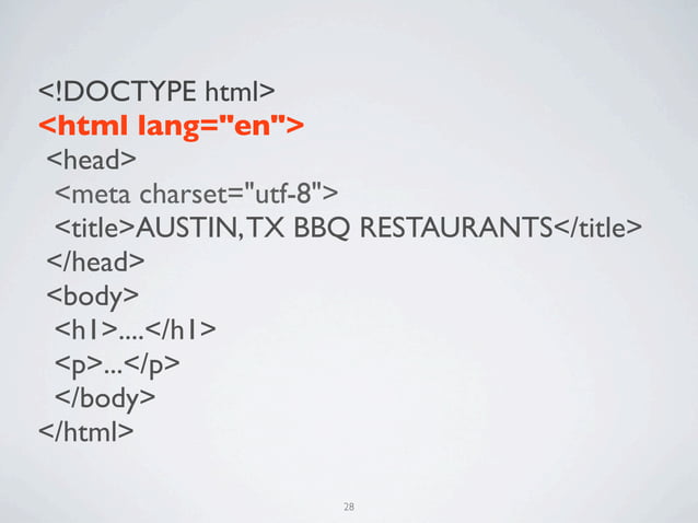 [O'Reilly] HTML5 Design | PPT