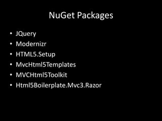 HTML5 for ASP.NET Developers | PPTX | Web Design and HTML | Internet