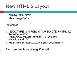 Tutorial: Html5 And Css3 Site | PPT