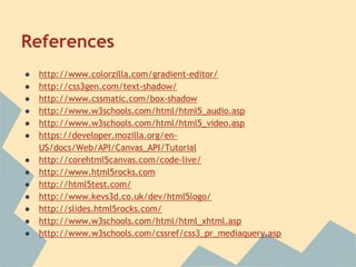 HTML 5 and CSS 3 | PDF | Web Design and HTML | Internet