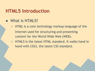 HTML 5 and CSS 3 | PDF | Web Design and HTML | Internet