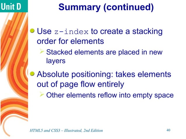 Laying Out Elements with CSS | PPT | Free Download
