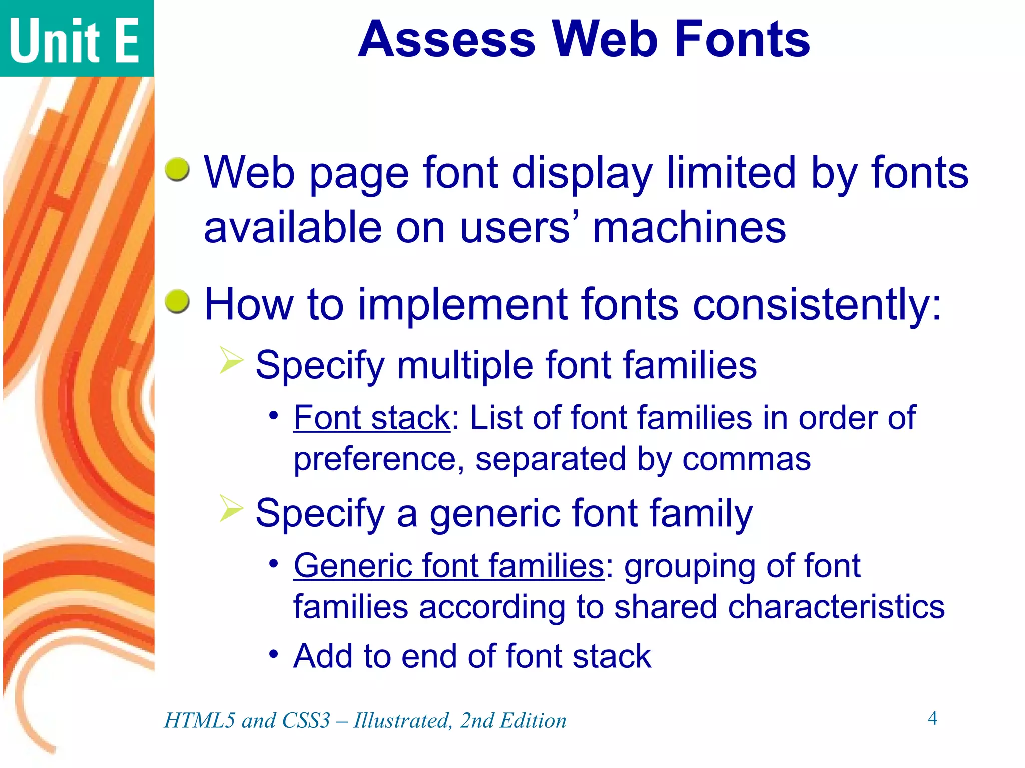 Formatting text with CSS | PPT