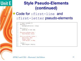 Formatting text with CSS | PPT