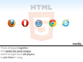 HTML5 and the future of the web (Dr. Seuss style) | PPT