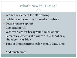 HTML5 Canvas | PPT