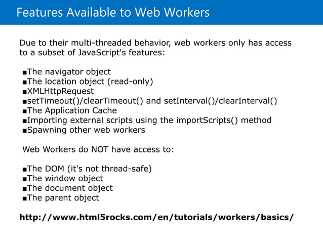 My 70-480 HTML5 certification learning | PPT