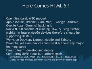 Html 5 cloud_computing_the_new_wintel | PPT | Computing | Technology ...