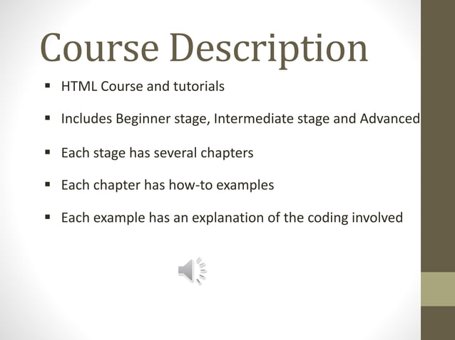 Html5 course -Kip Academy | PPT | Free Download
