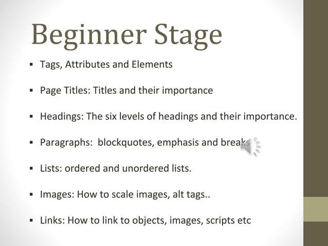 Free Html5 Tutorials -Simple and Easy Step by Step Instructions | PPT
