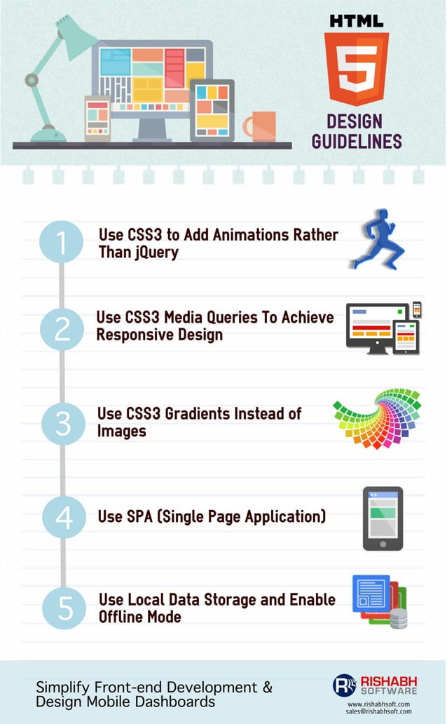 HTML5 - Web Application Designing Tips | PDF