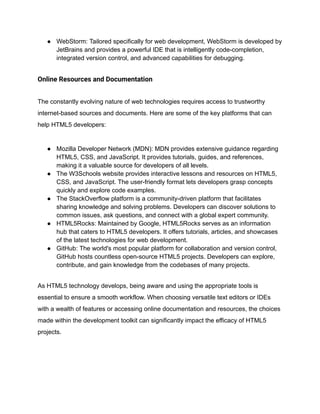 HTML5 Development Benefits, Features and Cost For 2024.pdf