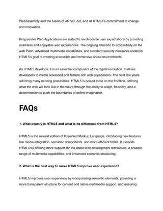 HTML5 Development Benefits, Features and Cost For 2024.pdf