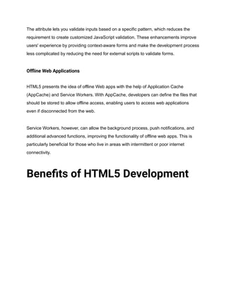 HTML5 Development Benefits, Features and Cost For 2024.pdf